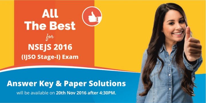 NSEJS 2016 Answer Key & Solutions by ALLEN Career Institute will be ...