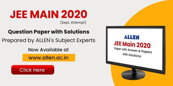 JEE Main 2020 Question Paper with Solutions by ALLEN Career Institute ...