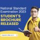 National Standard Examination in Junior Science (NSEJS) 2020-21: Know ...