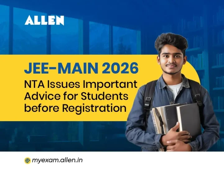 JEE Main 2026: NTA Issues Important Advisory for Students Before ...
