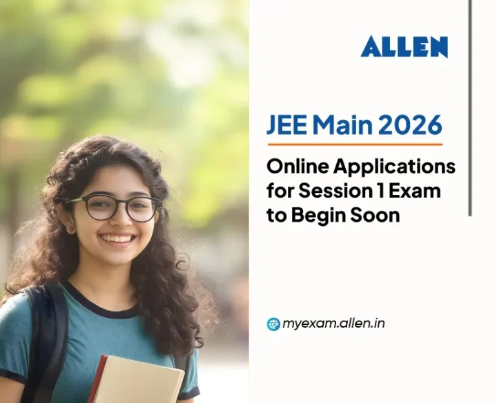 JEE Main 2026: Online Applications for Session 1 Exam to Begin Soon ...